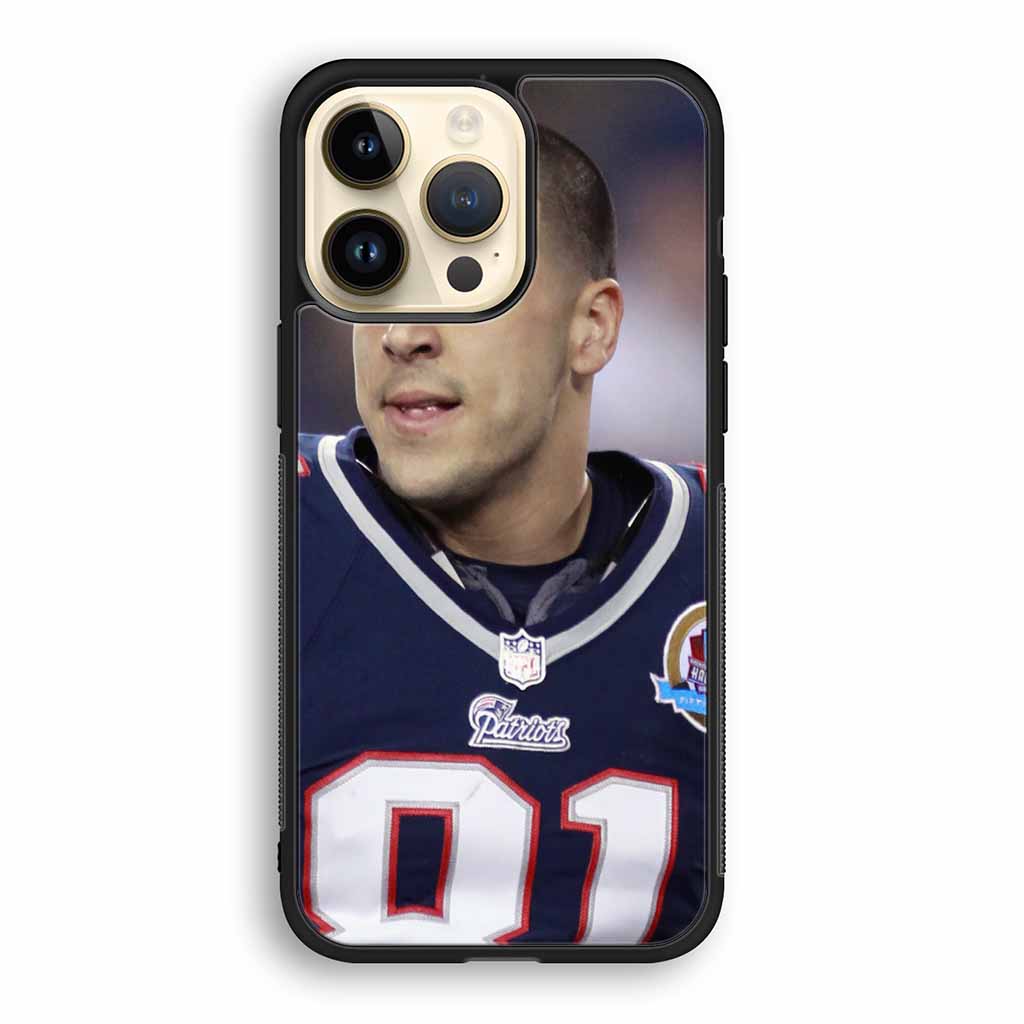 Aaron Hernandez New England Patriots iPhone 14 series case – Storebunch